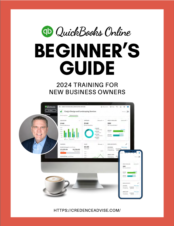 QuickBooks Online Beginner's Guide - Credence Advisors